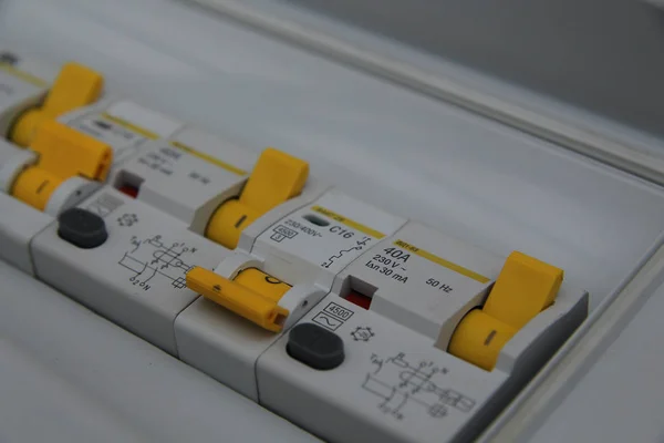 Circuit Breakers Different Colors Stock Photo by ©Tom934 202617782