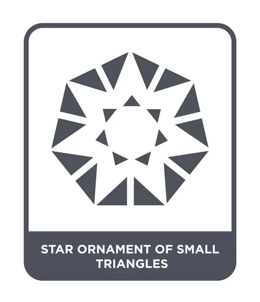 Small triangles symbol star ornament Vector Art Stock Images ...