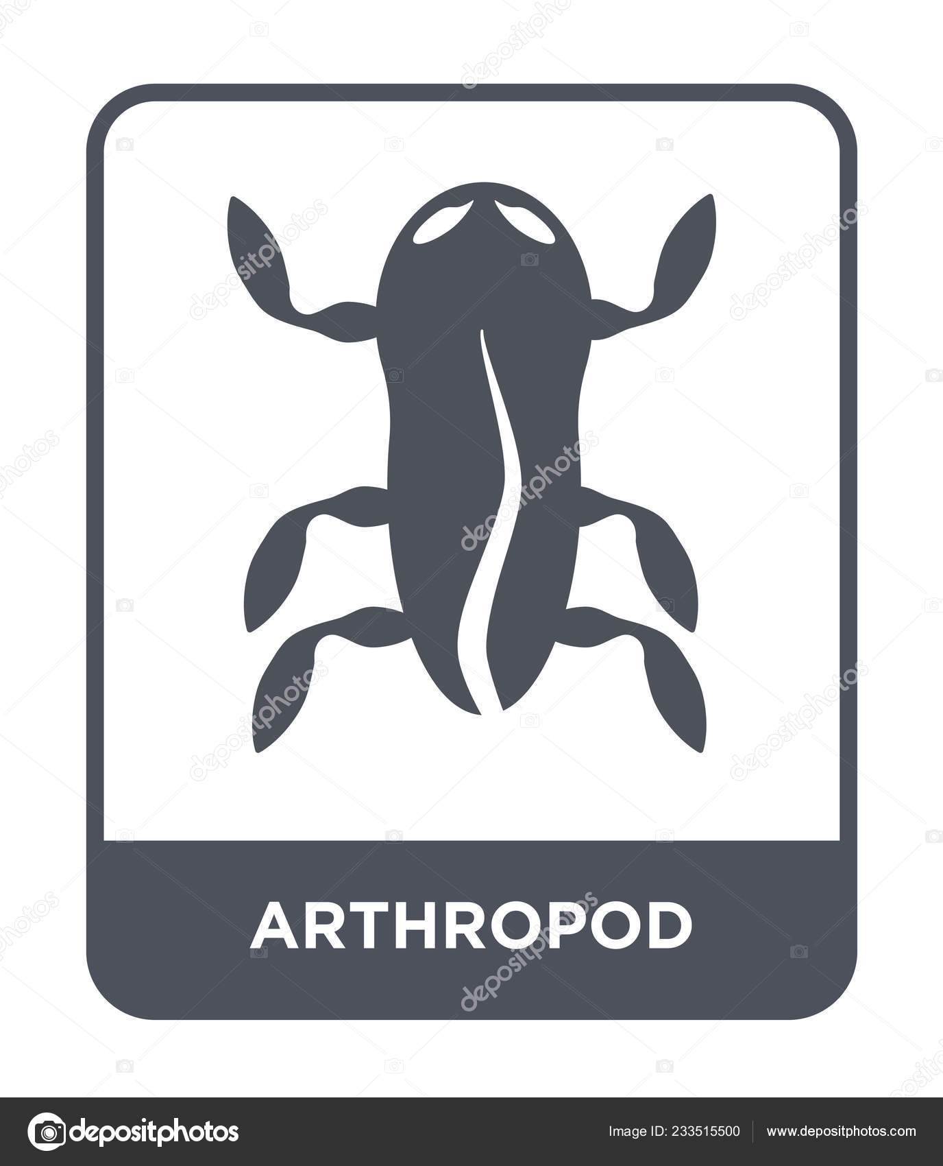 Arthropod Icon Trendy Design Style Arthropod Icon Isolated White ...