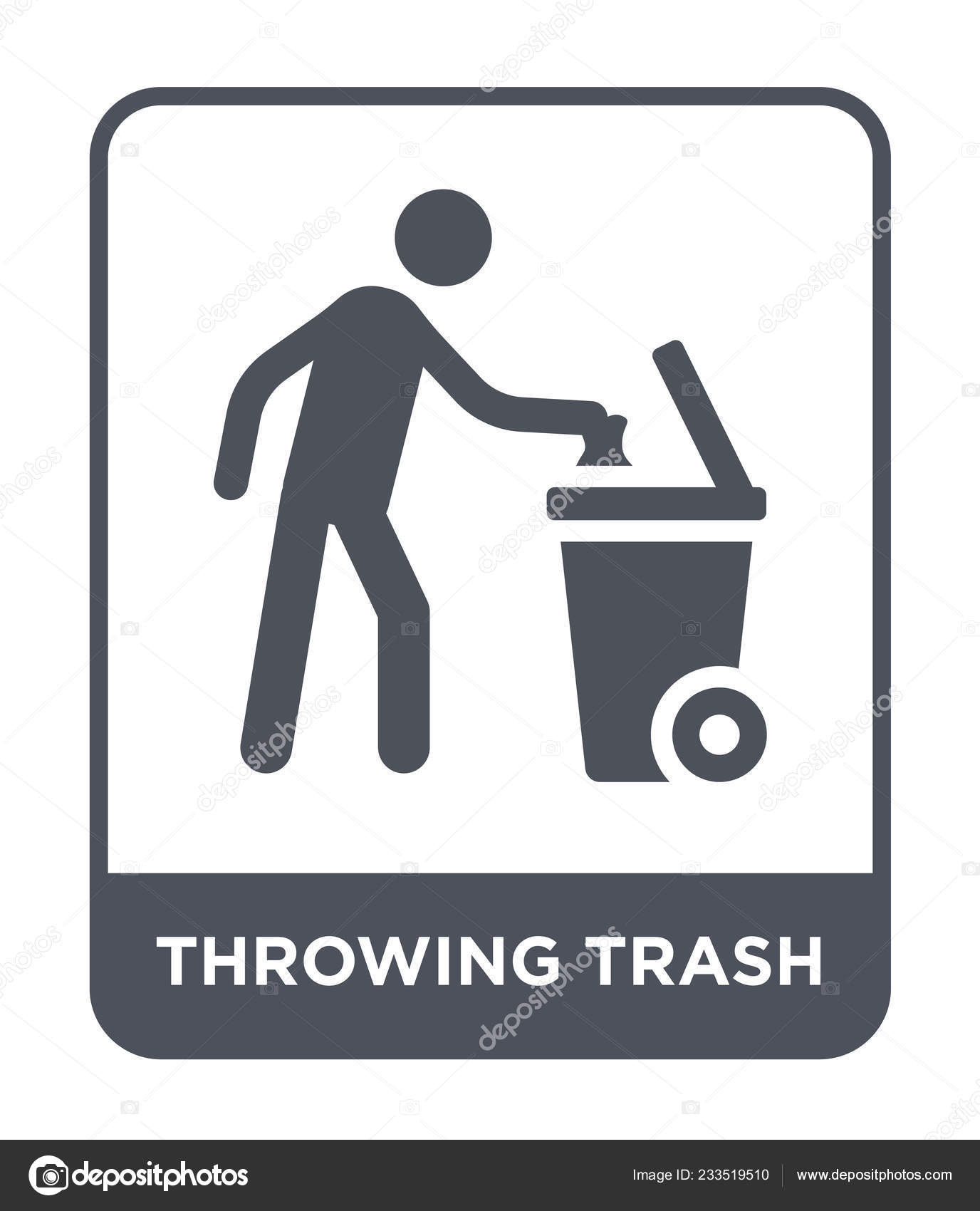 Trash Icon Simple 521 Trash Icon High Res Illustrations Getty Images