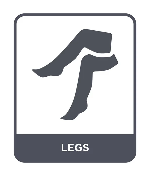 Legs Icon Vector Isolated White Background Logo Concept Legs Sign Stock ...