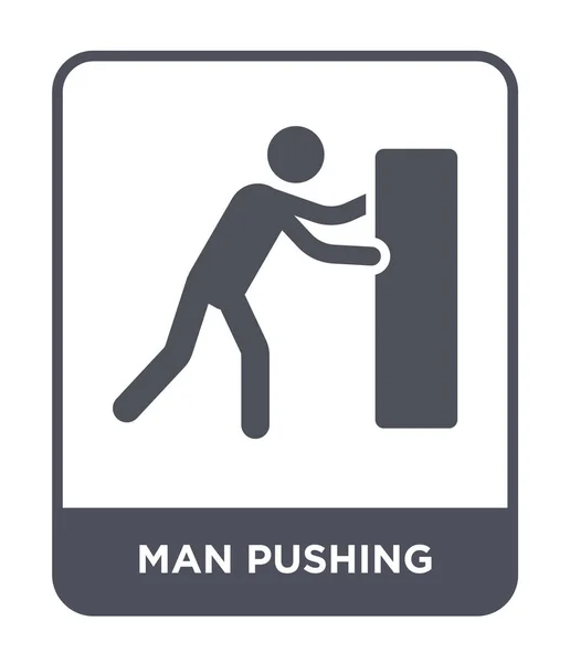 Man pushing icon Stock Vectors, Royalty Free Man pushing icon ...
