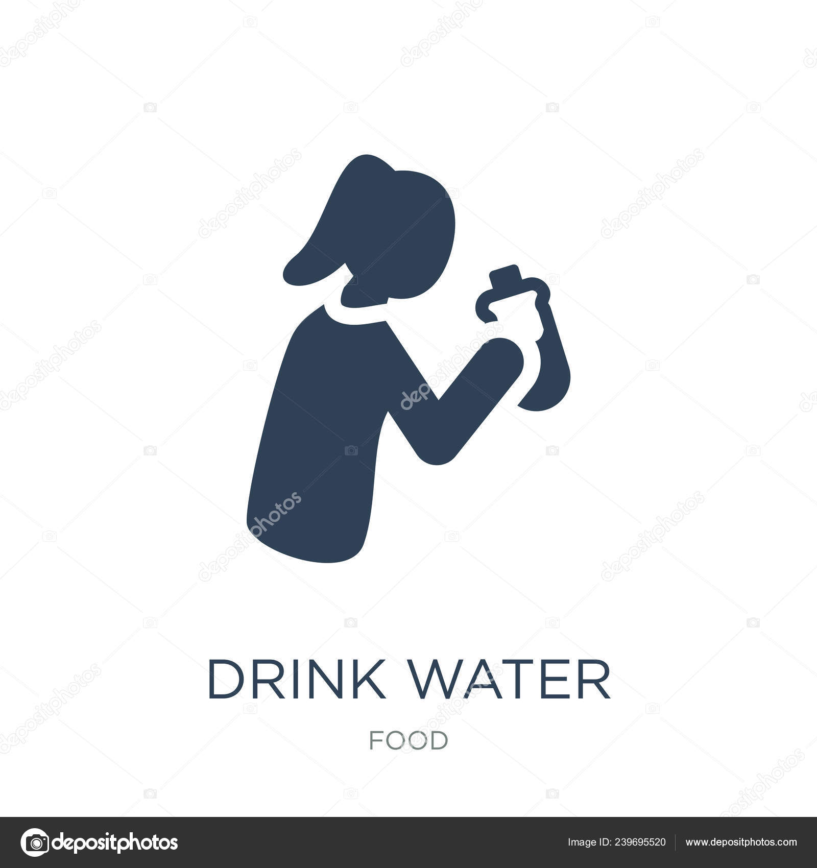 Drink Water Icon