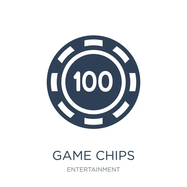 Blue Chip Icon Blue Chip Design Concept Blue Chip Collection Stock ...