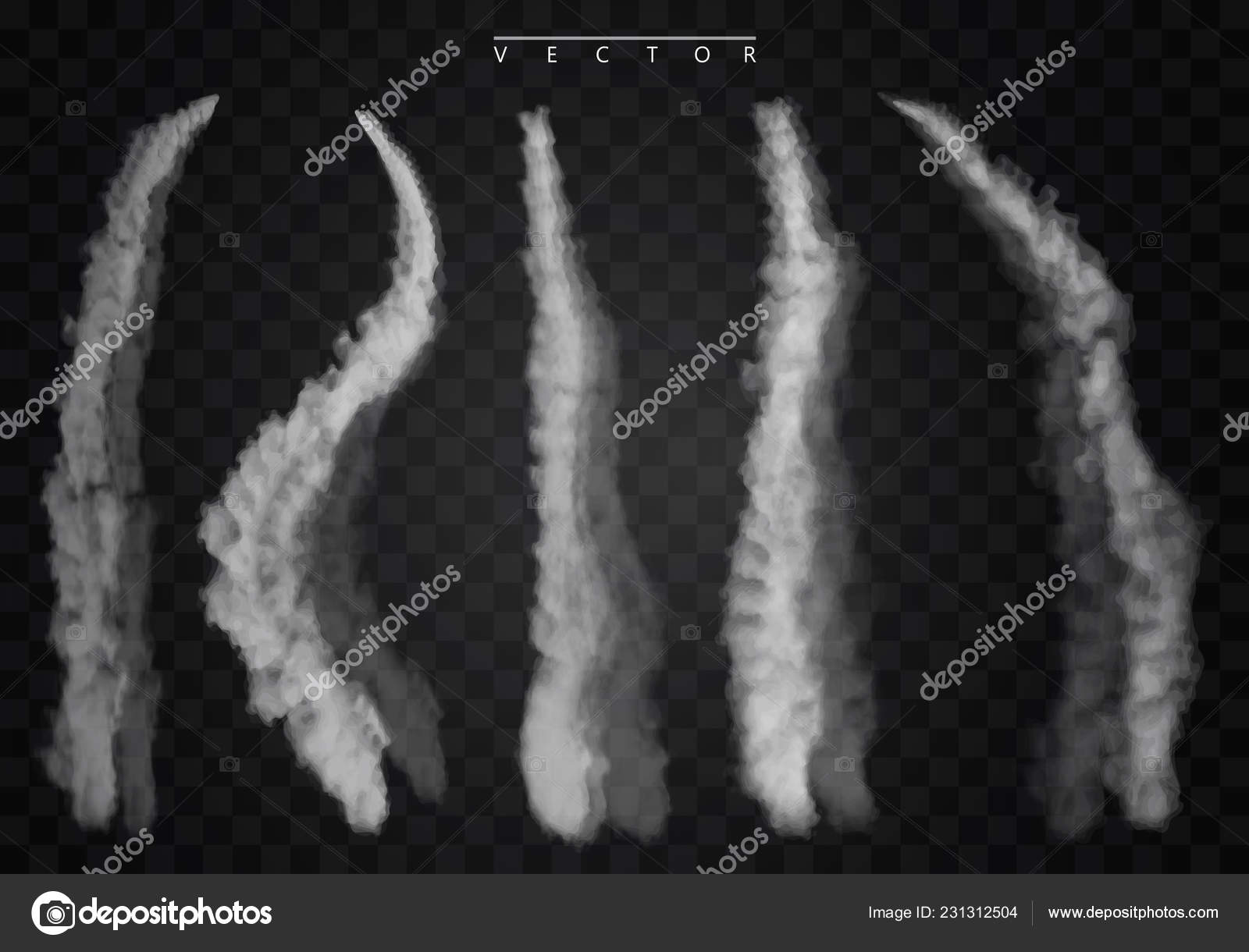 Smoke Trail Vector