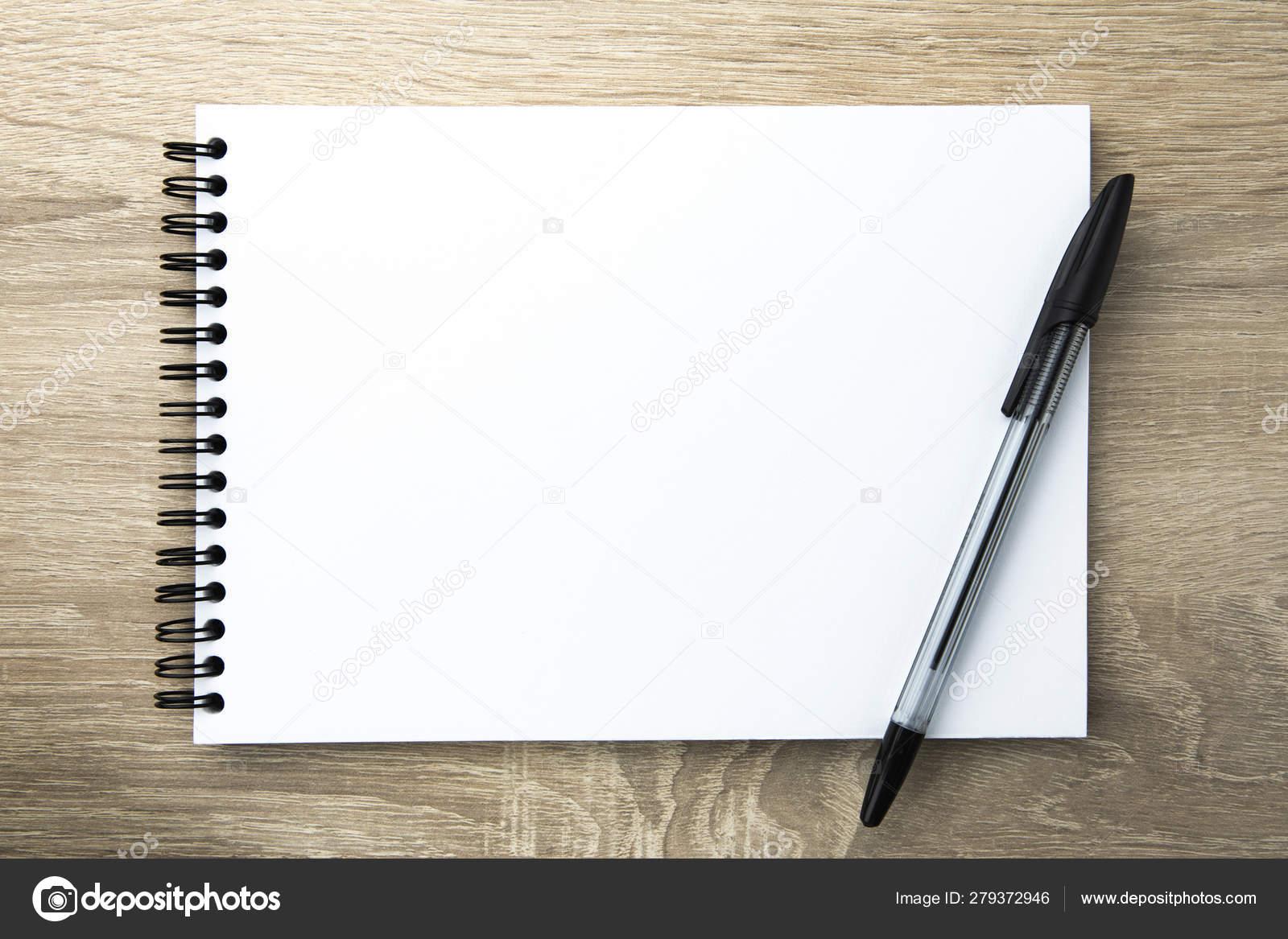 Open Notebook With Writing