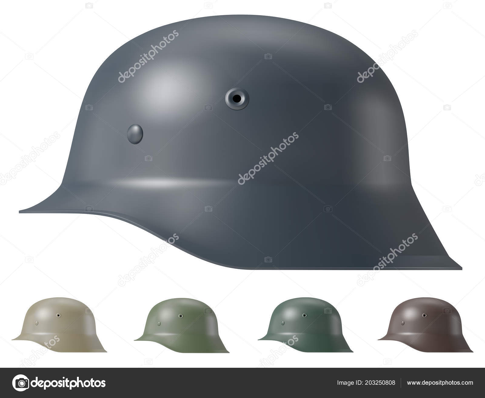 Military Helmet Identification