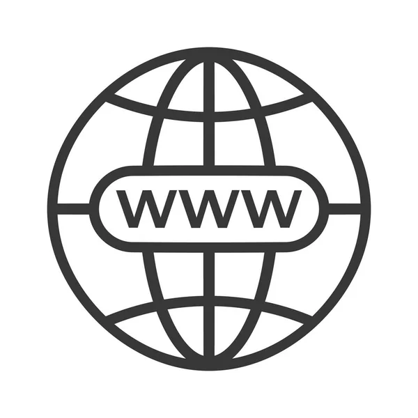 Website address icon — Stock Vector © 4zeva #82479956