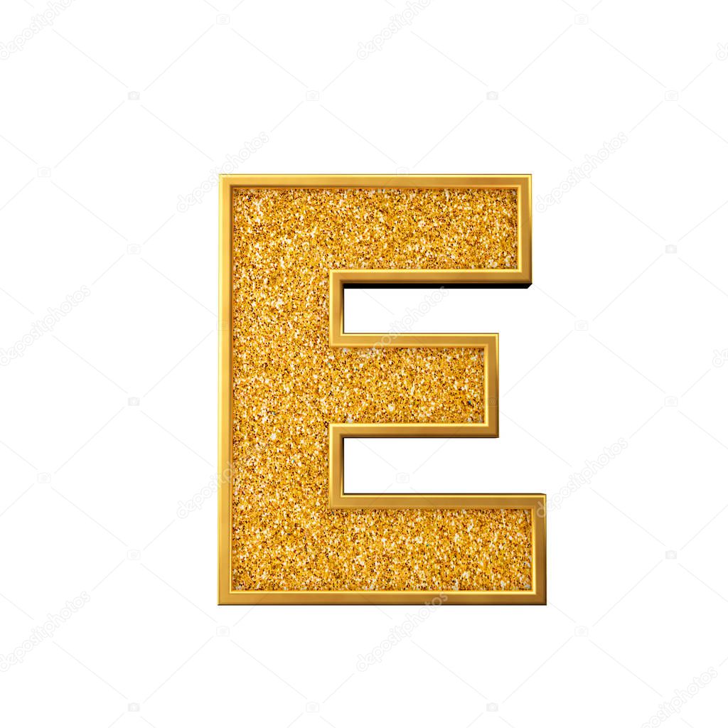 Letras Doradas 3d T