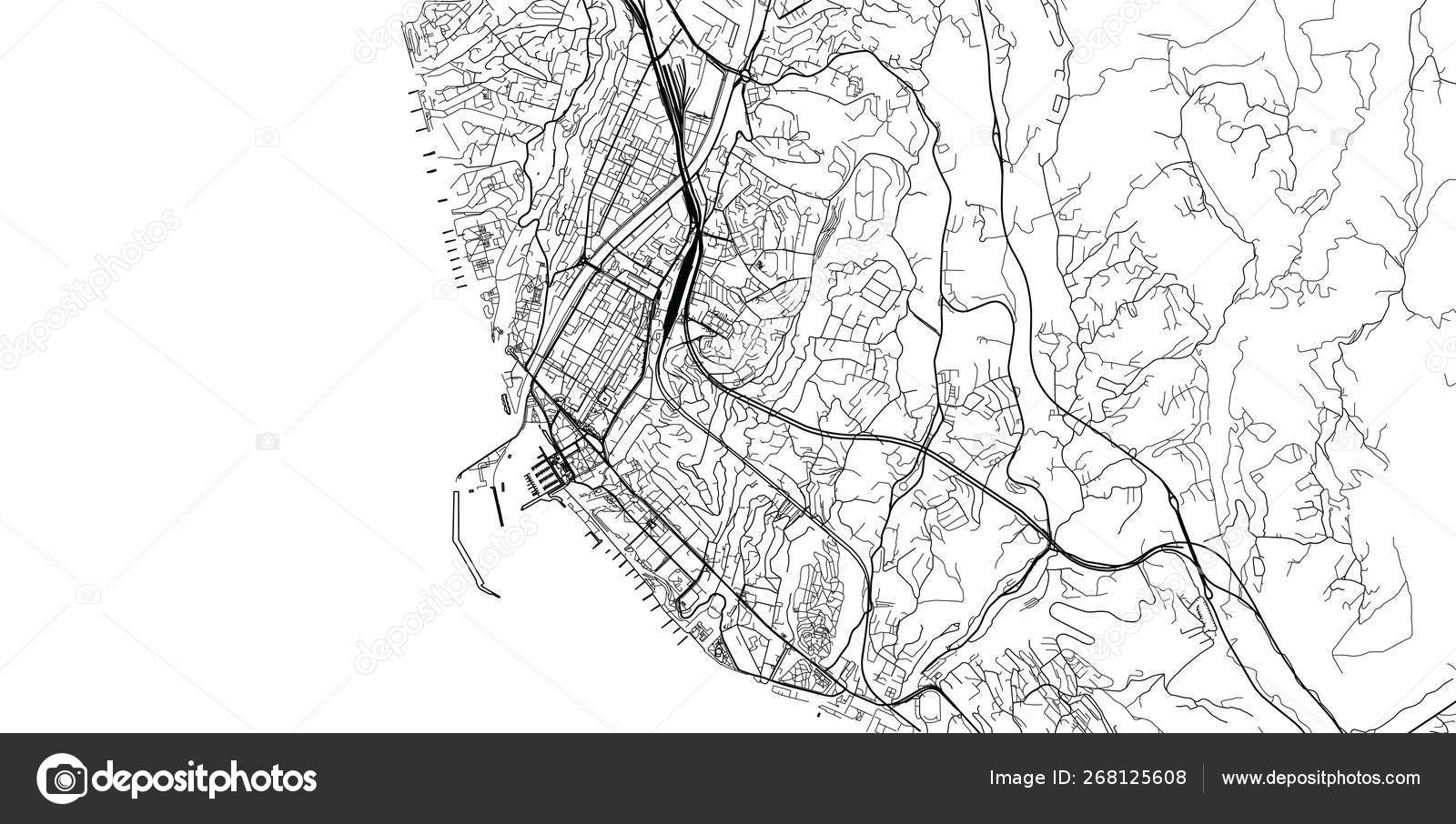 Mapa urbano de sochi, Rusia Vector de stock #268125608 de ©InkDropCreative