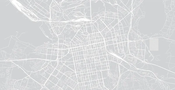 Urban City Map Elizabeth Vector Illustration Elizabeth Map Grayscale ...