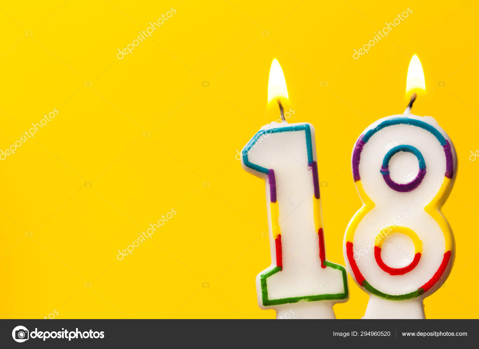 18th Birthday Candles