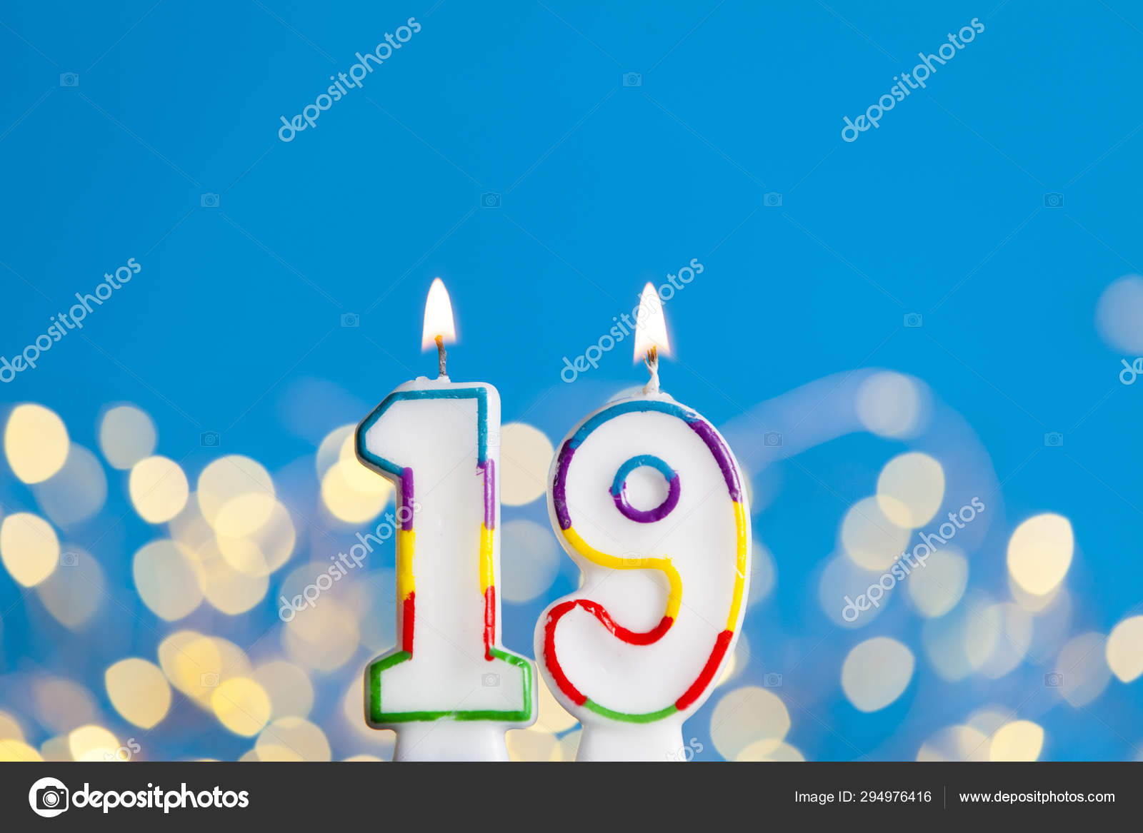 19 Birthday Candles