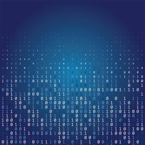 Binary code digital technology background made with zeros and on Stock ...