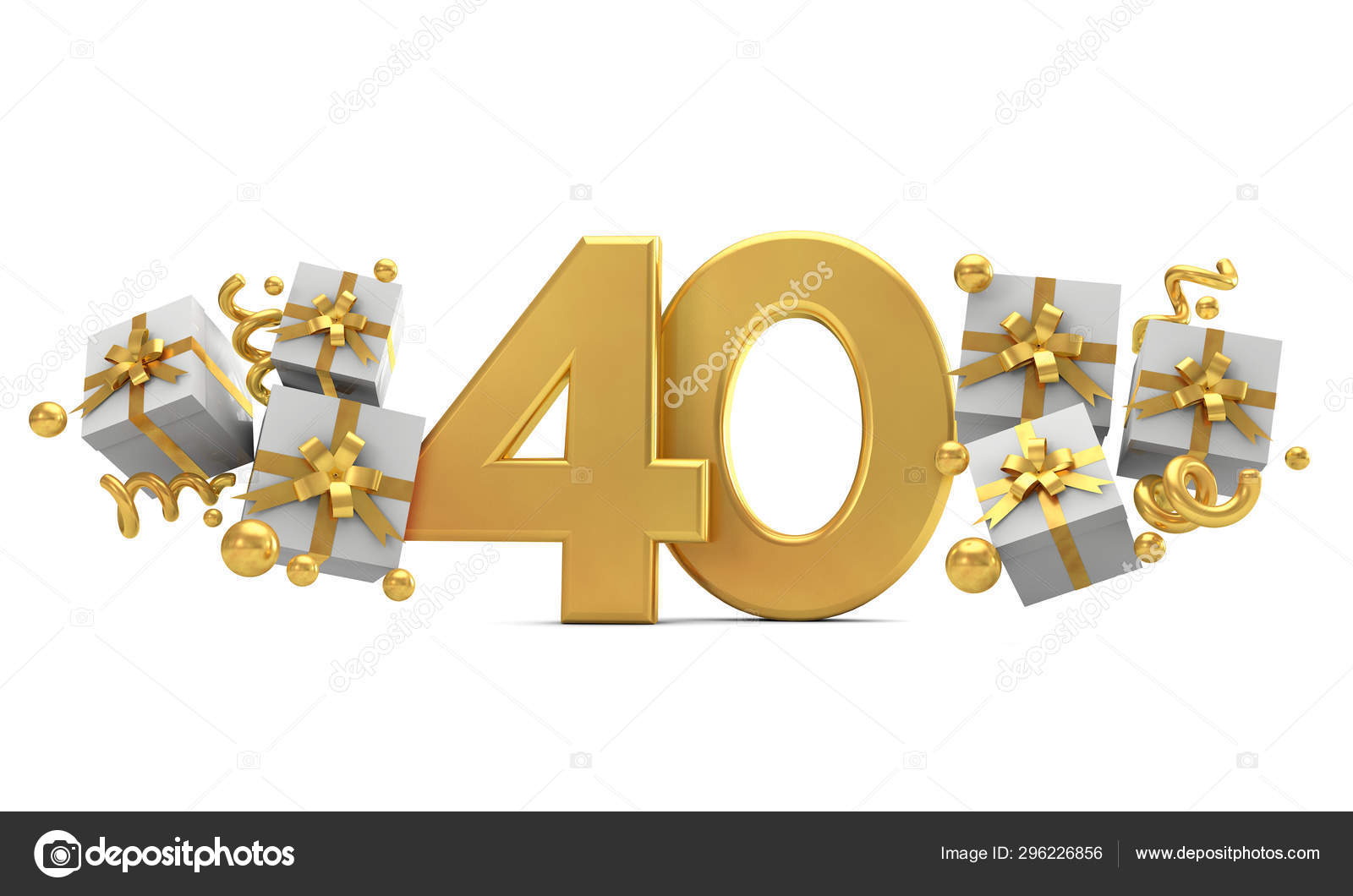 Birthday Number 40