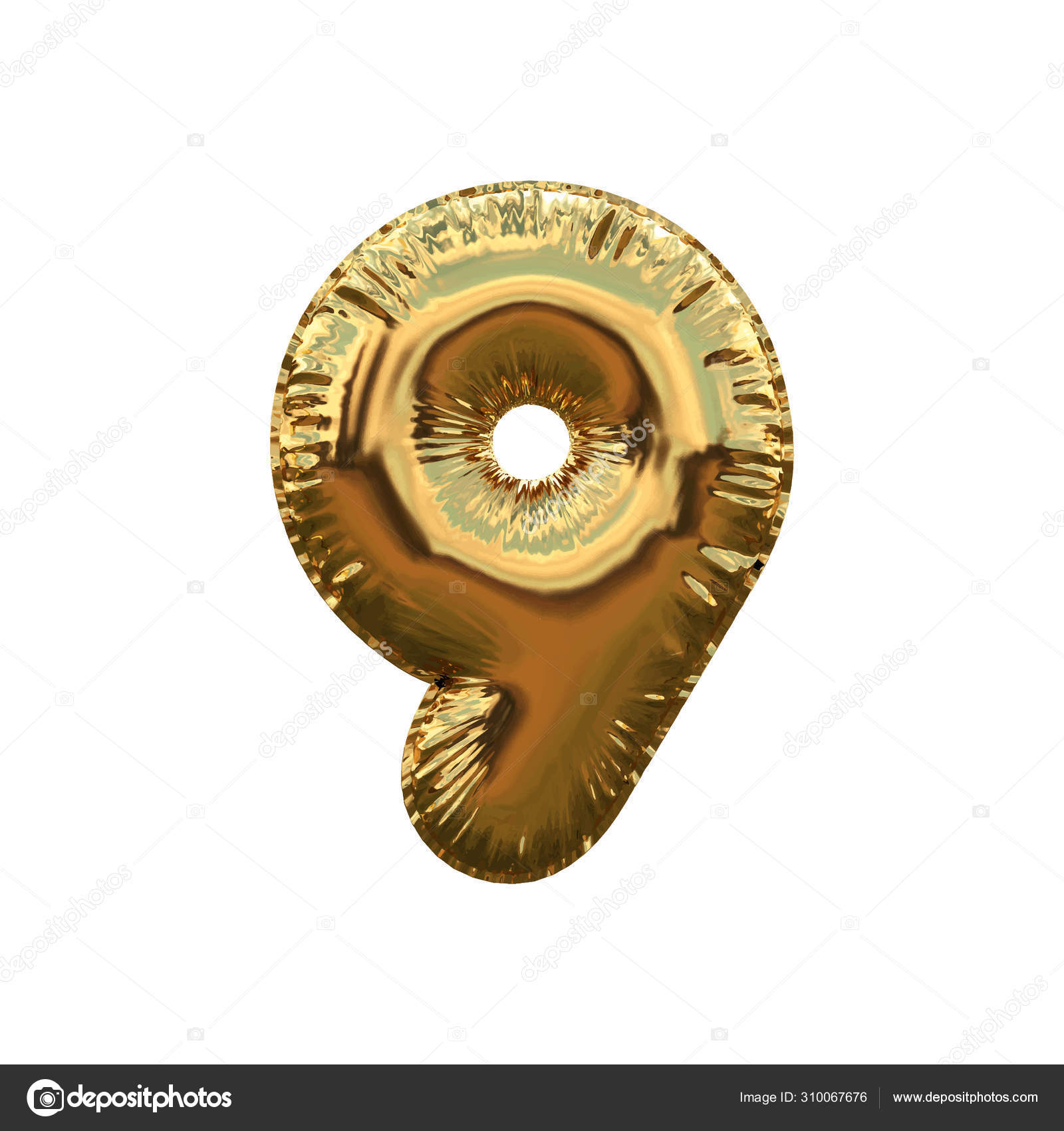 Letter C beveled capital letter. 3D Rendering Stock Vector Image by ...