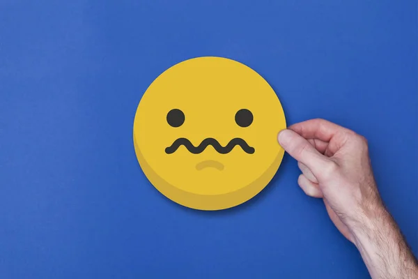 Overwhelmed Smiley Face