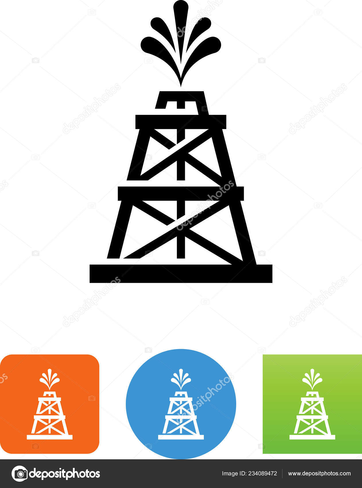 Oil Well Icon