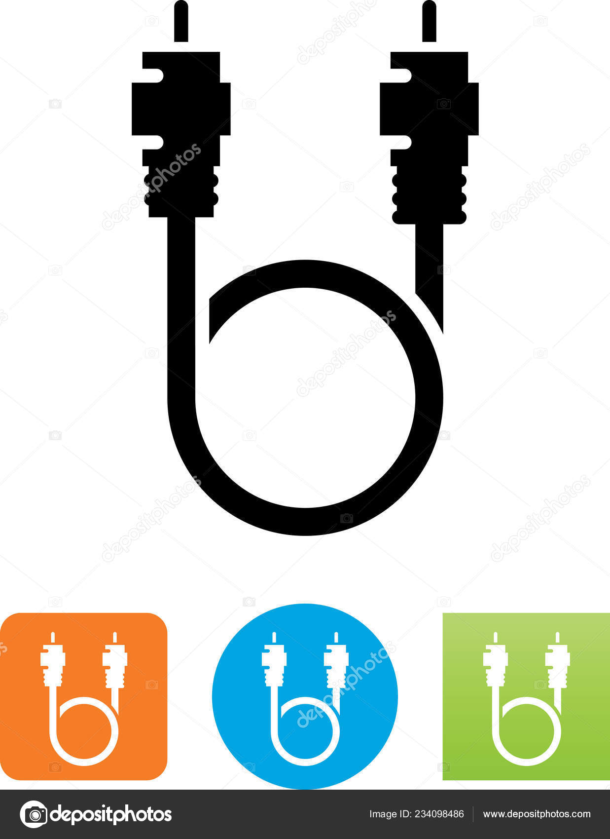 Coax Cable Icon