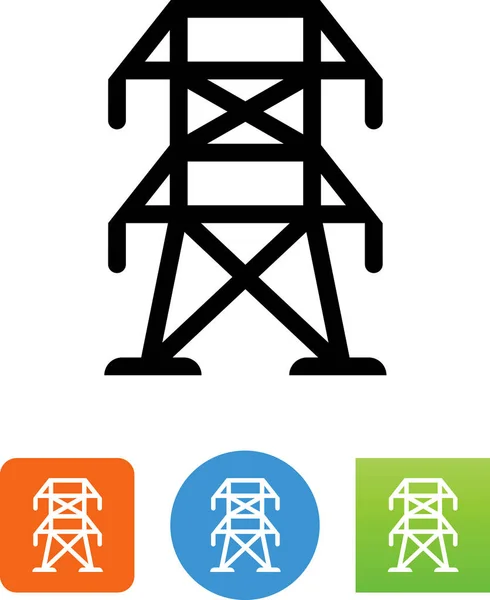 Overhead Power Line Icon Stock Vector Image by ©popicon #234098320