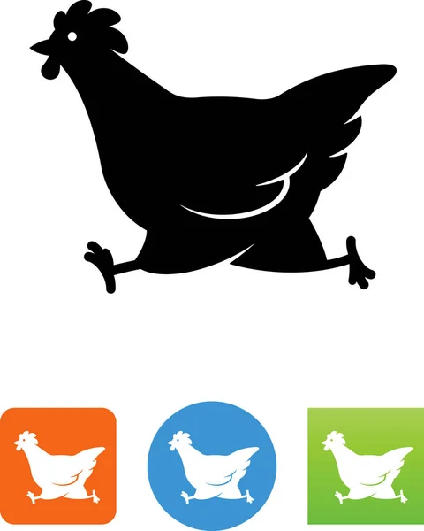 Running chicken Vector Art Stock Images | Depositphotos
