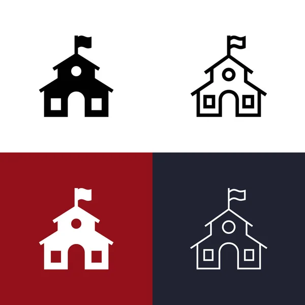 Logotipos residencial imágenes de stock de arte vectorial | Depositphotos