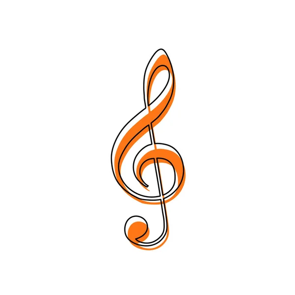 Violin key icon Stock Vector Image by ©Asmati1702@gmail.com #94471244