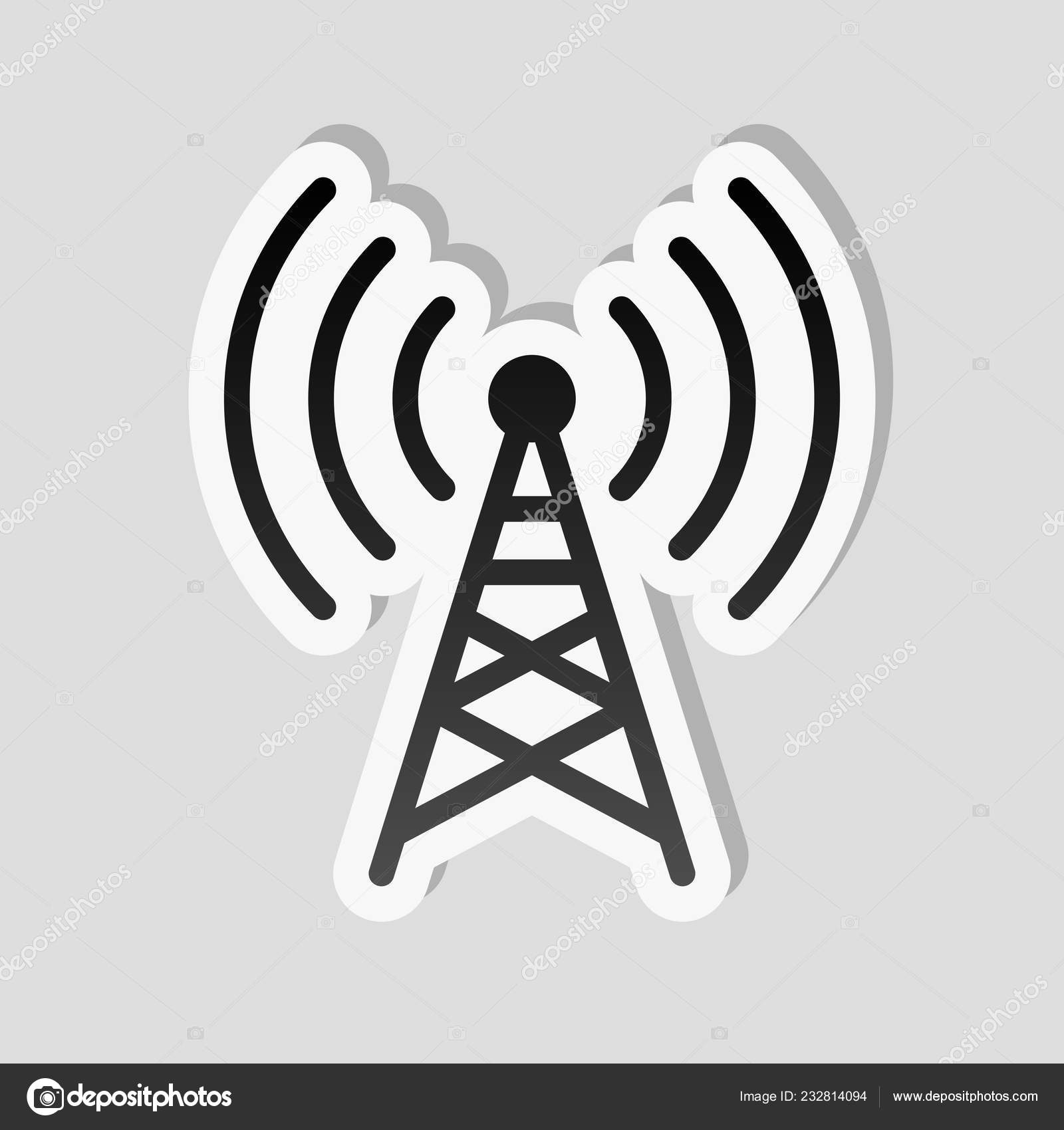 Broadcast Tower Logo