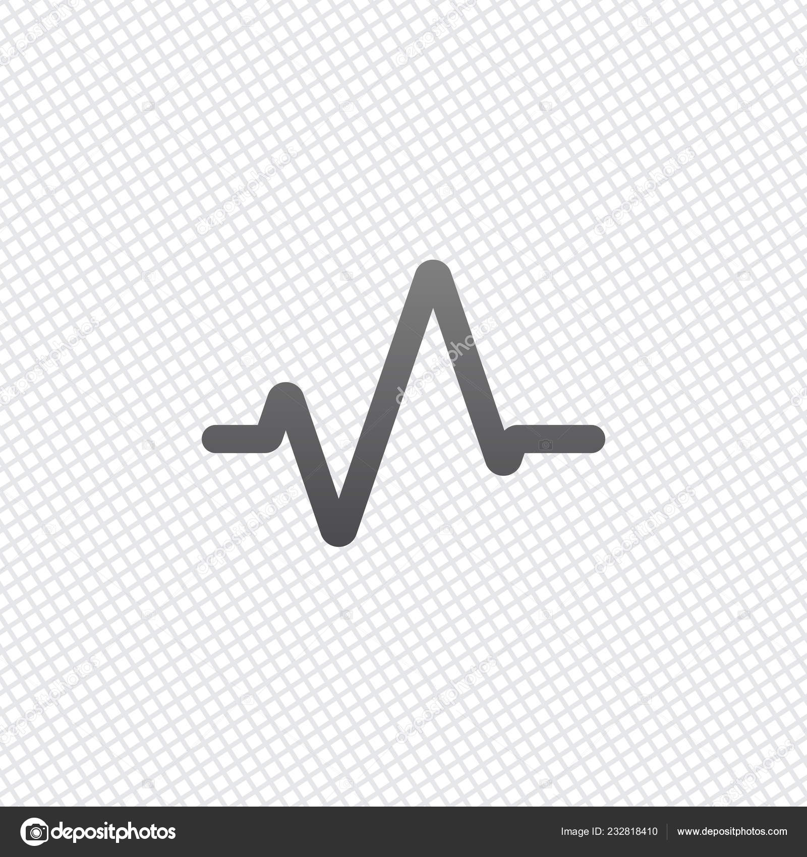 Simple Pulse Icon Grid Background Stock Vector by ©fokas.pokas 232818410
