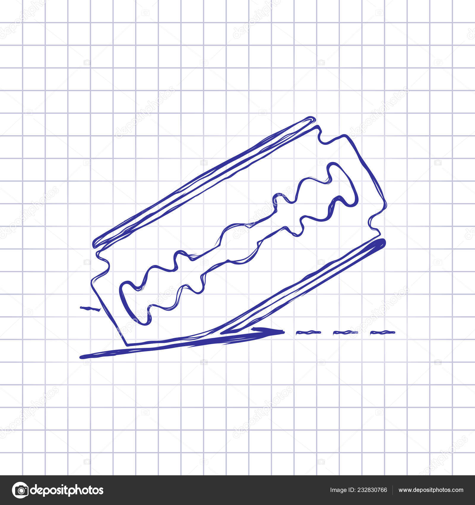 Razor Blade Drawings