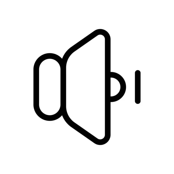 Volume Medium Icon Black Sumbol Transparent Background Stock Vector by ...