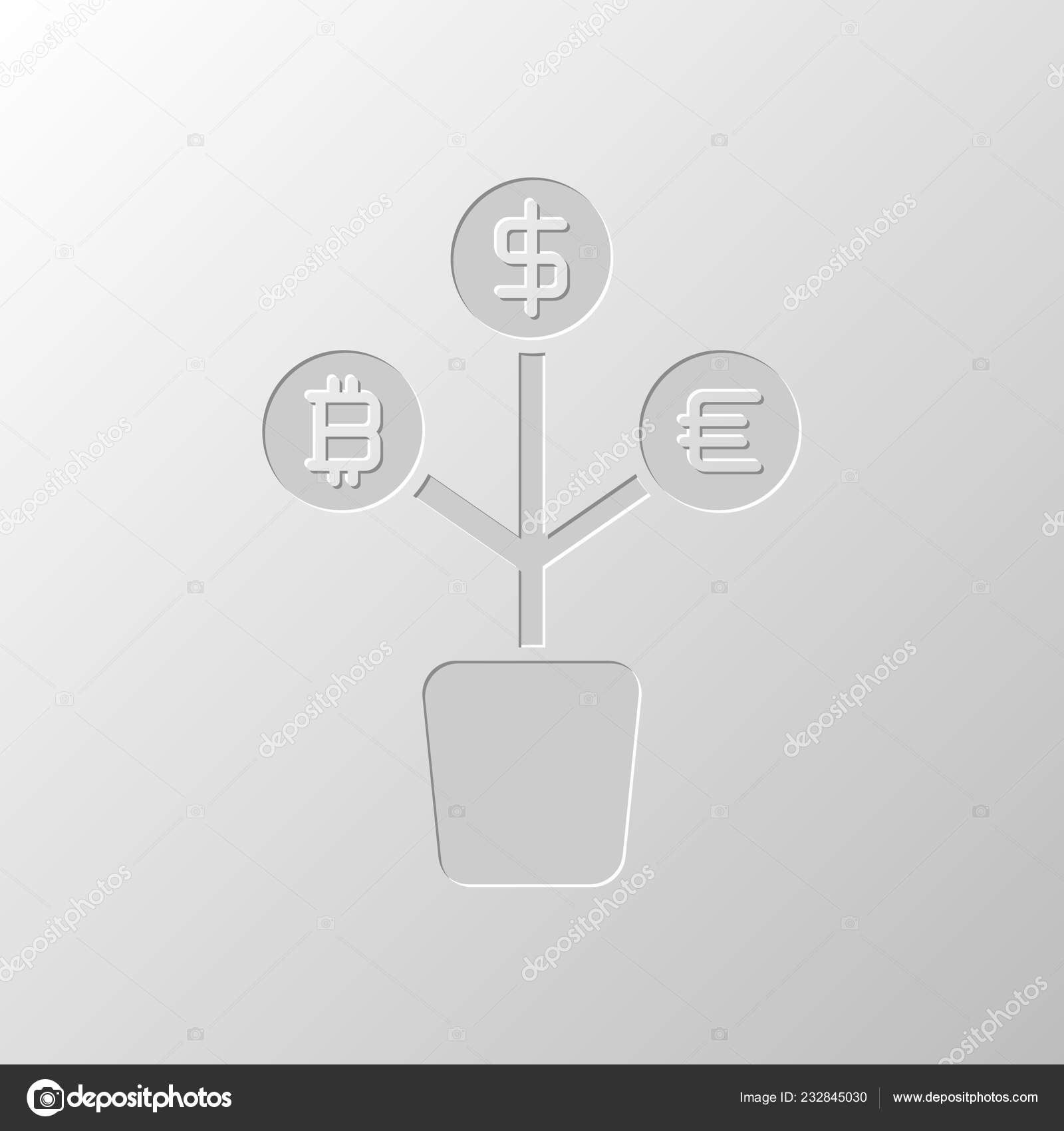 Money Tree Silhouette