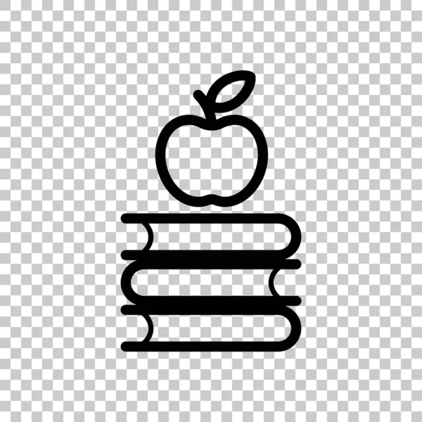 Apple Books Icon Knowledge Logo Drawing Sign Lgbt Style Seven Stock ...