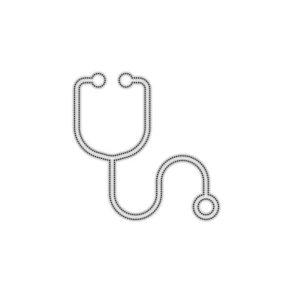 Simple Stethoscope Icon Linear Thin Outline Transparent Background ...