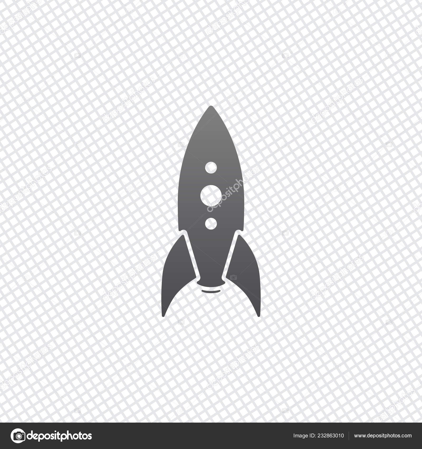 Rocket Launch Icon Grid Background Stock Vector by ©fokas.pokas 232863010