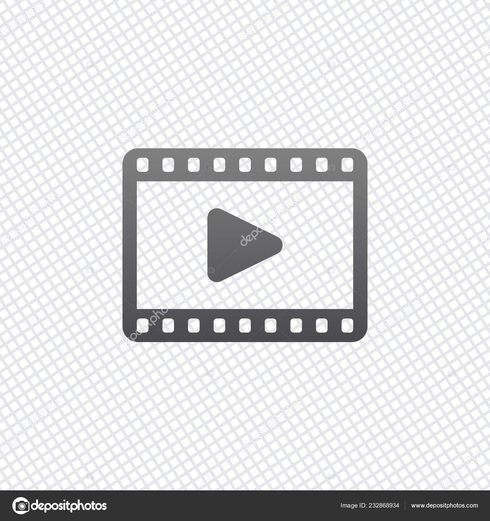 Video Icon Grid Background Stock Vector by ©fokas.pokas 232868934