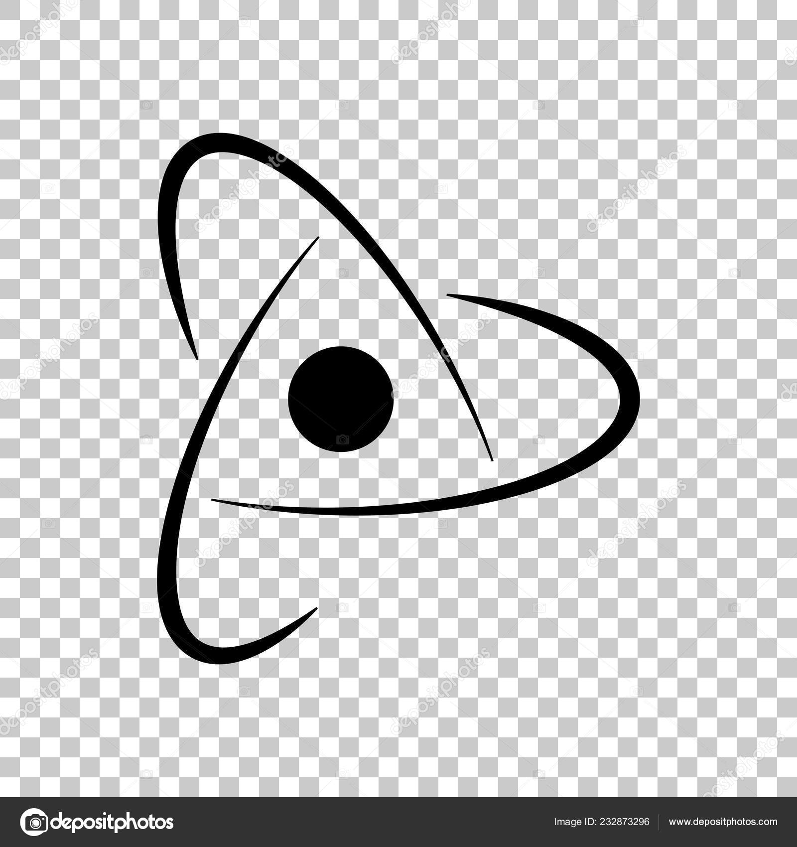 Image vectorielle Symbole Atome Scientifique Logo Créatif Icône Simple ...