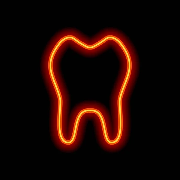 Neon tooth logo Stock Vector Image by ©shawlin #29888287
