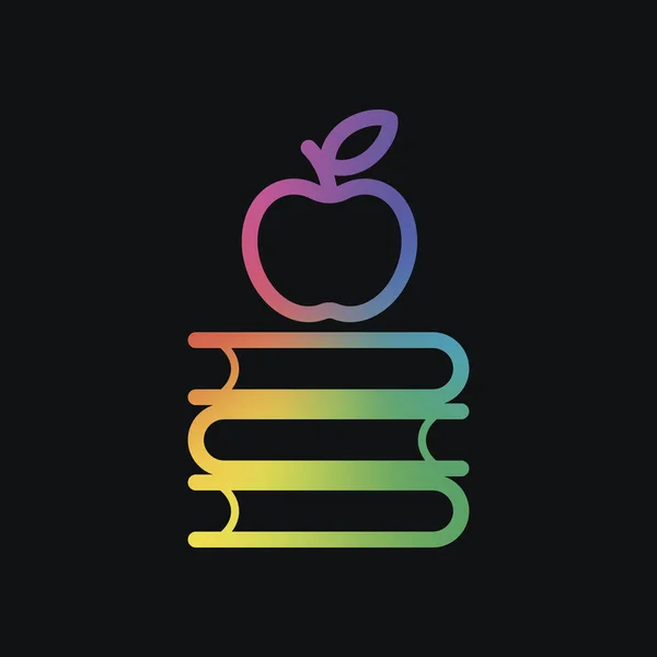 100,000 Books and apple Vector Images | Depositphotos