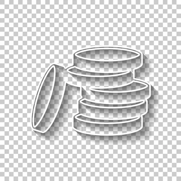 2,329 Gold coin outline Vector Images | Depositphotos