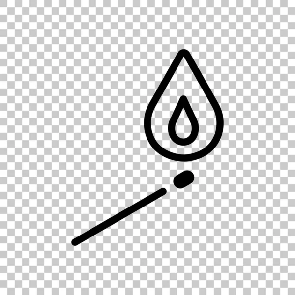 Ikon Api Sederhana Pada Latar Transparan Vektor Stok oleh ©fokas.pokas ...