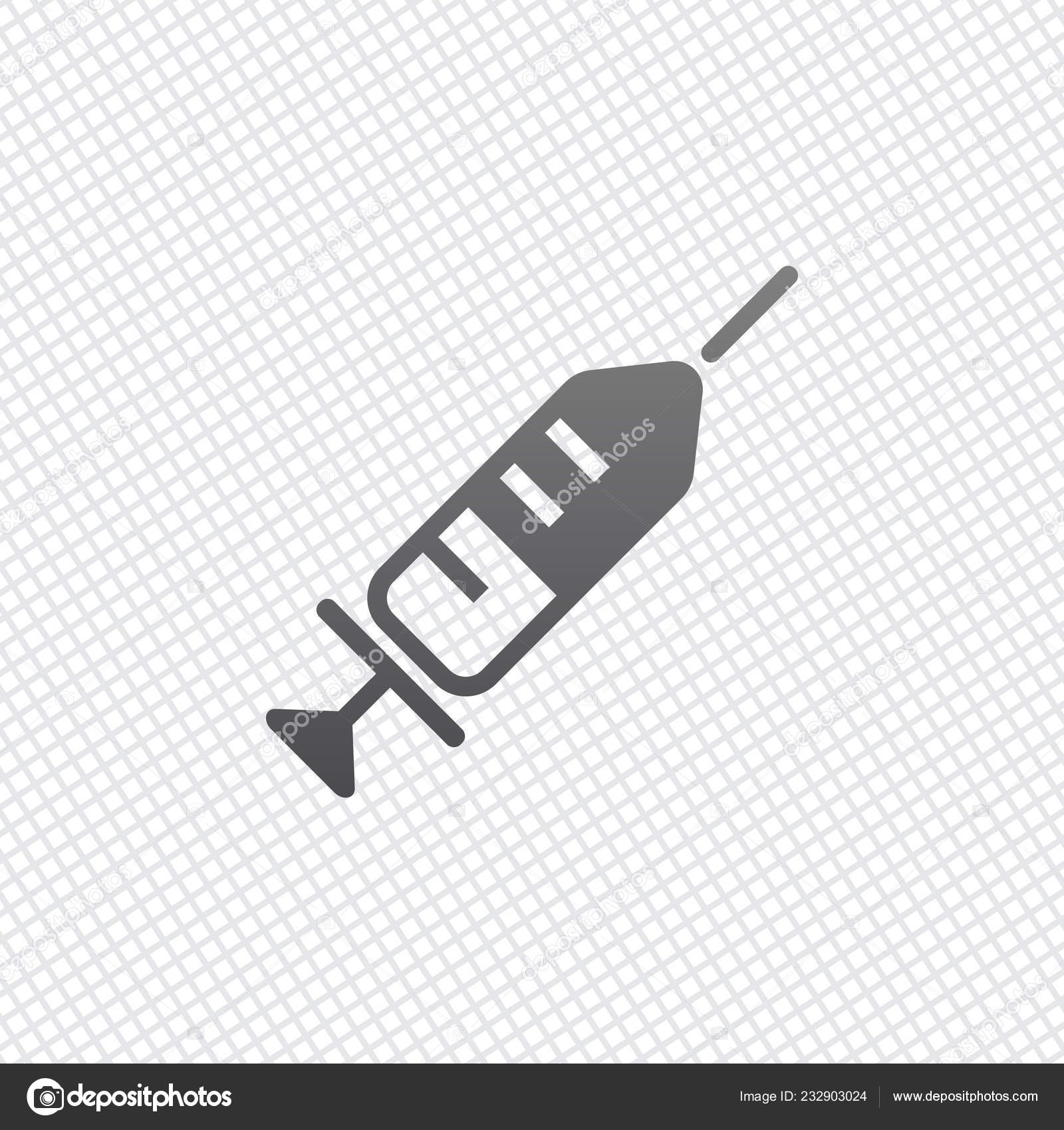 Simple Injector Icon Grid Background Stock Vector Image by ©fokas.pokas ...