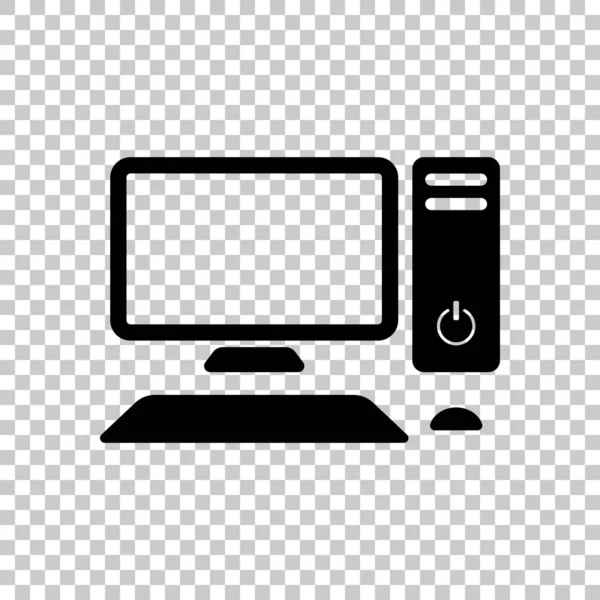 Personal Computer System Unit Monitor Stock Vector by ©fokas.pokas ...