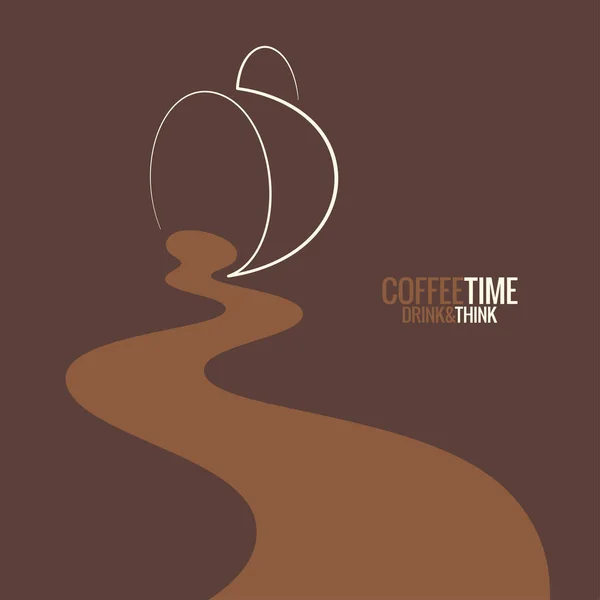 Spilled Coffee Vector Art Stock Images Depositphotos