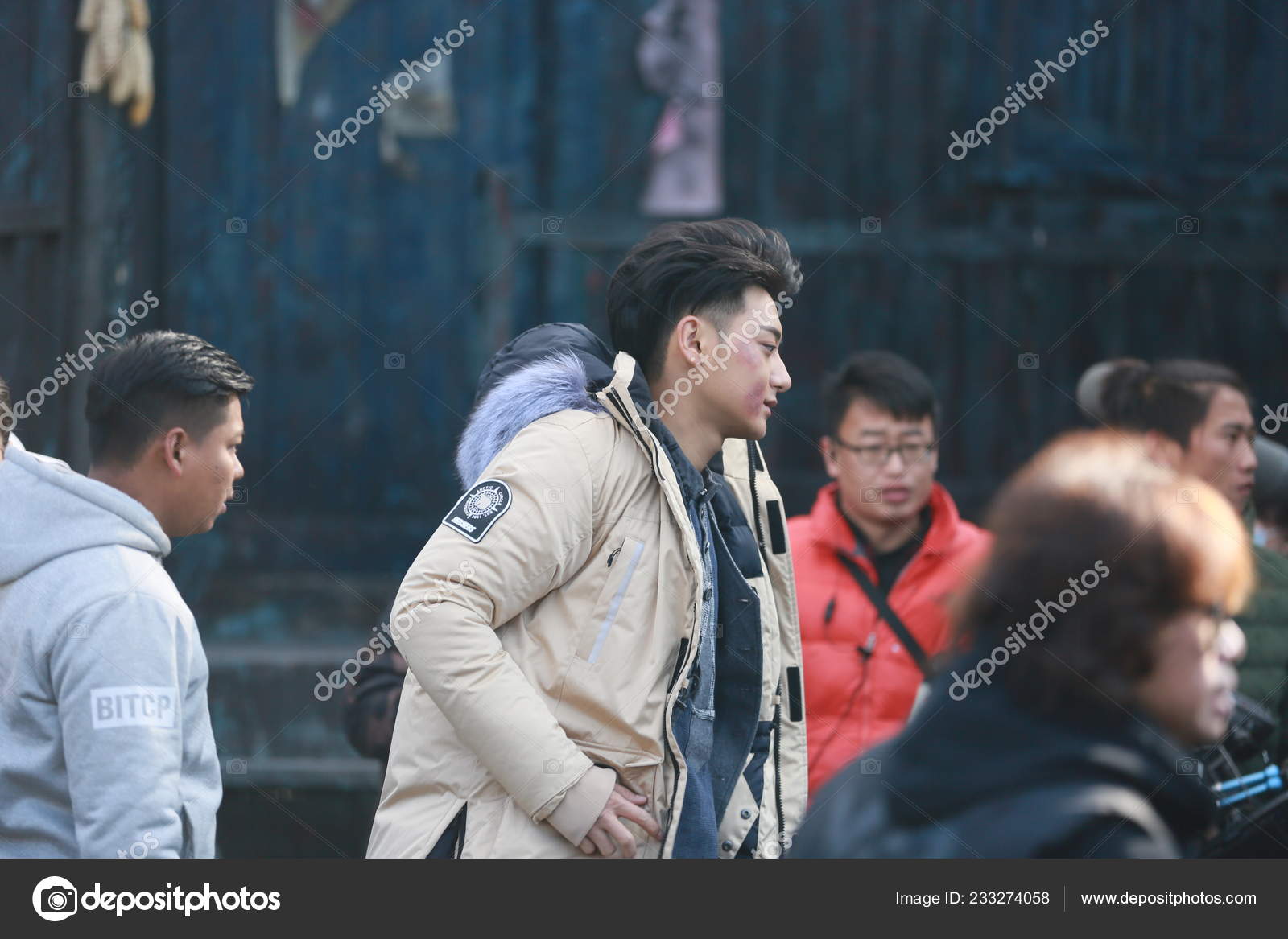 Chinese Actor Huang Zitao Better Known Tao Pictured Filming Session – Stock Editorial Photo ...