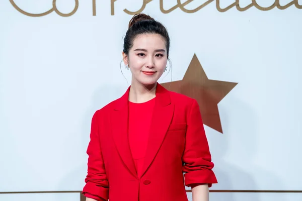 Chinese Actress Liu Shishi Poses Omega Constellation Event Shanghai ... Chinese Actress Liu Shishi Poses Omega Constellation Event Shanghai ...