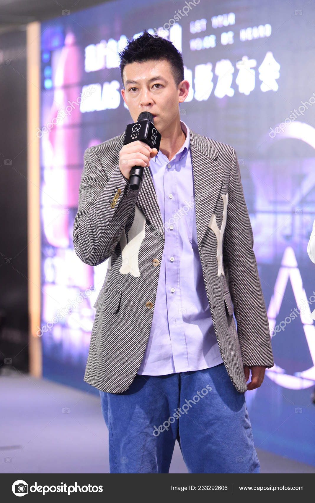 Canadian Actor Singer Songwriter Edison Koon Hei Chen Attends Atlas ...