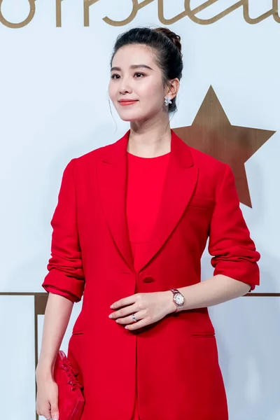 Chinese Actress Liu Shishi Poses Omega Constellation Event Shanghai ... Chinese Actress Liu Shishi Poses Omega Constellation Event Shanghai ...