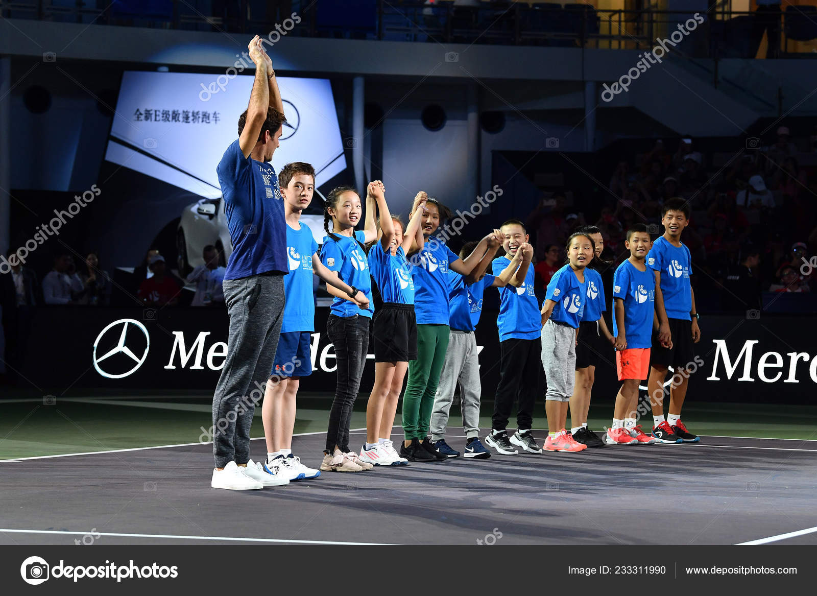Swiss Tennis Star Roger Federer Attends Event Celebrate 10Th ...