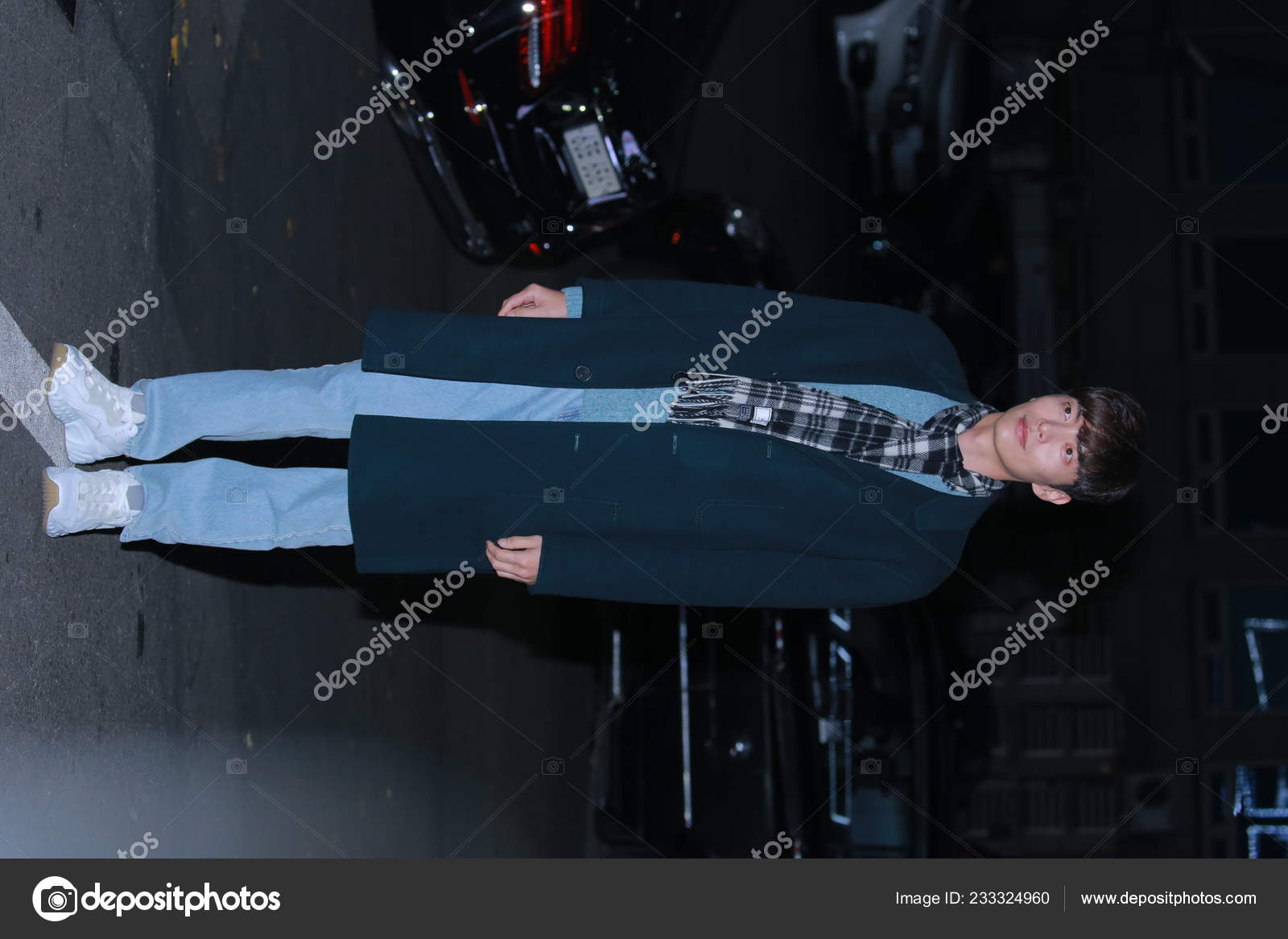 South Korean Actor Singer Lee Min Arrives Banquet Series Beauty — Stock ...